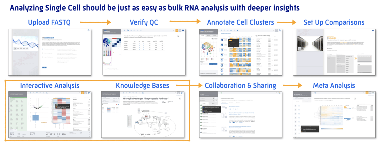 ROSALIND for Single Cell Data Analysis